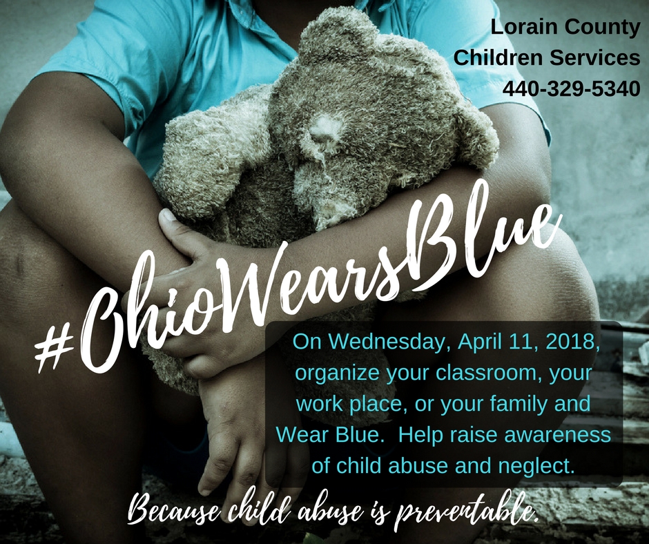 Wear Blue and Support Child Abuse Prevention